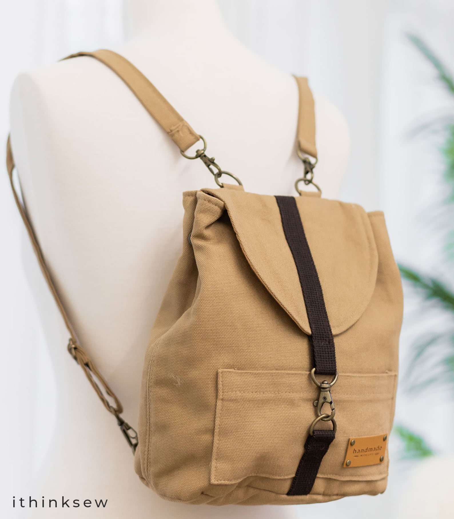 Zain Bucket Backpack PDF Sewing Pattern, Small Backpack - Etsy