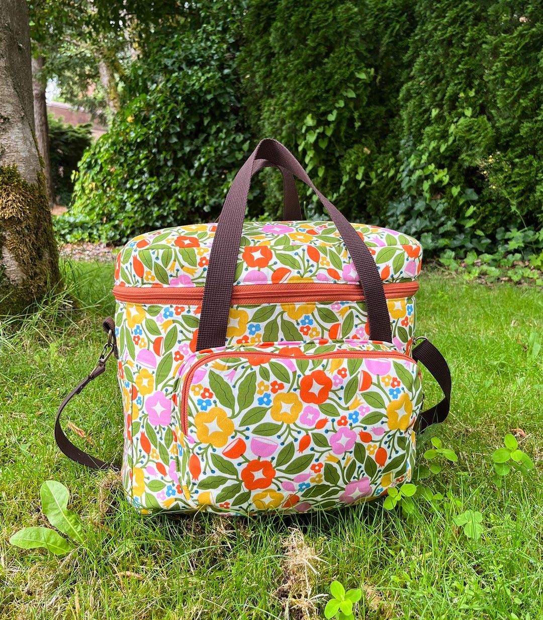 Nomi Picnic Bag PDF Sewing Pattern With Video Instruction, Easy Sawing ...