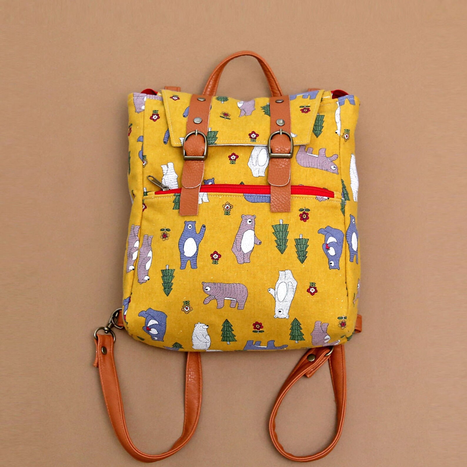 Myla Backpack PDF Sewing Pattern, Small Backpack - Etsy