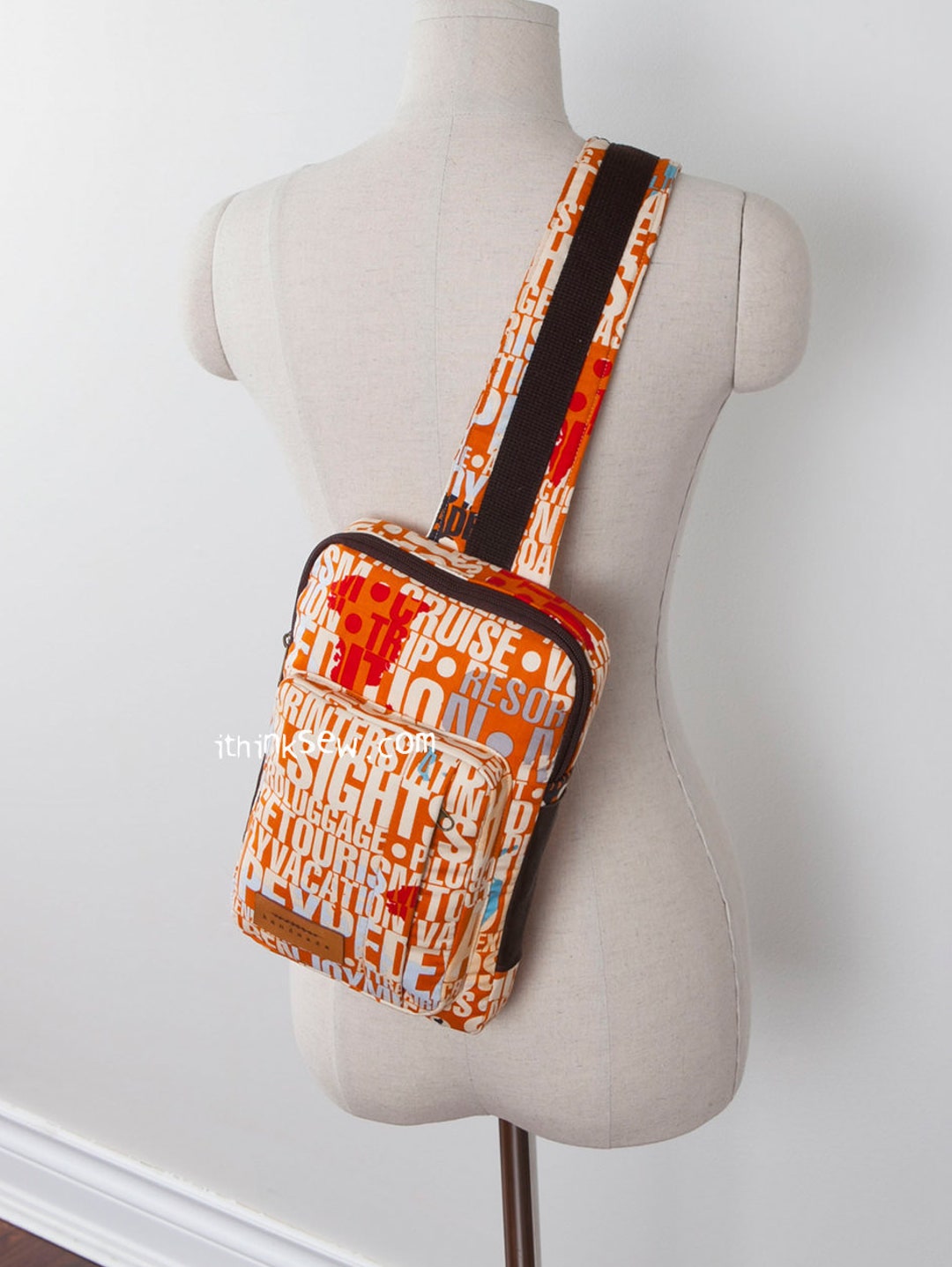 Kenzie Cross Body Sling Bag PDF Sewing Pattern - Etsy