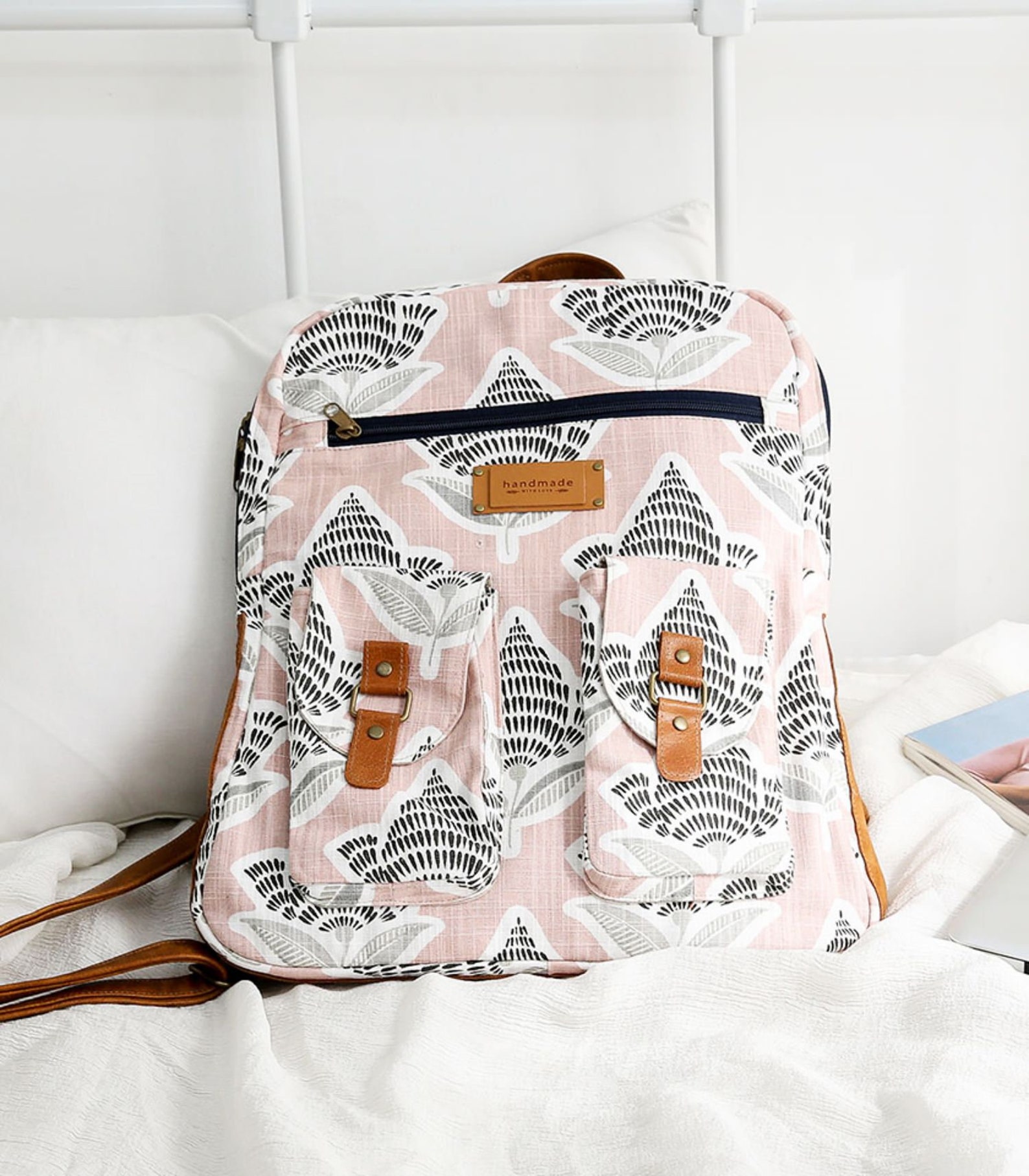 Trish Laptop Backpack PDF Sewing Pattern, School Backpack Pattern ...