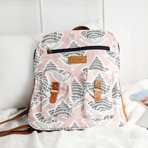 Trish Laptop Backpack PDF Sewing Pattern, School Backpack Pattern - Etsy