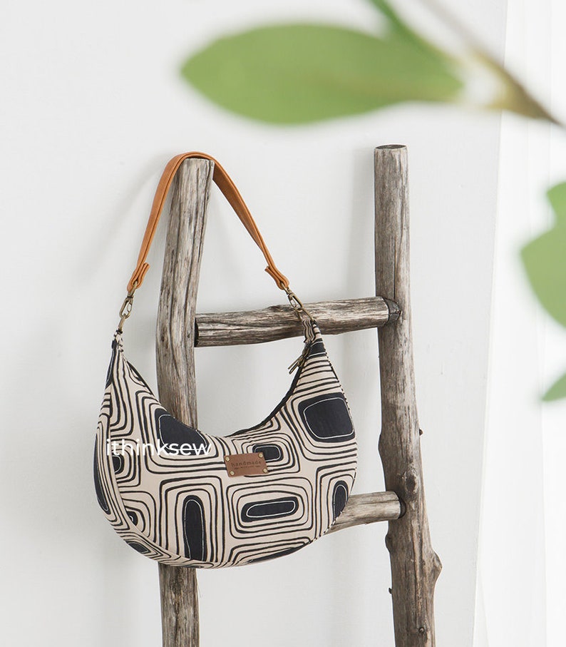 Fionn Croissant Bag PDF Sewing Pattern - Etsy UK