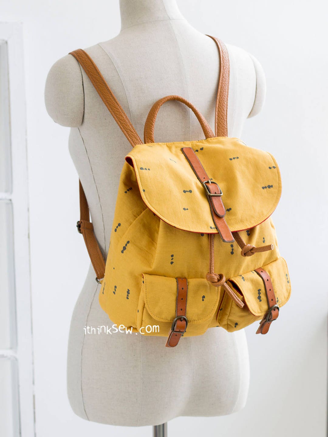 Demelza Backpack PDF Sewing Pattern, School Bag Pattern - Etsy