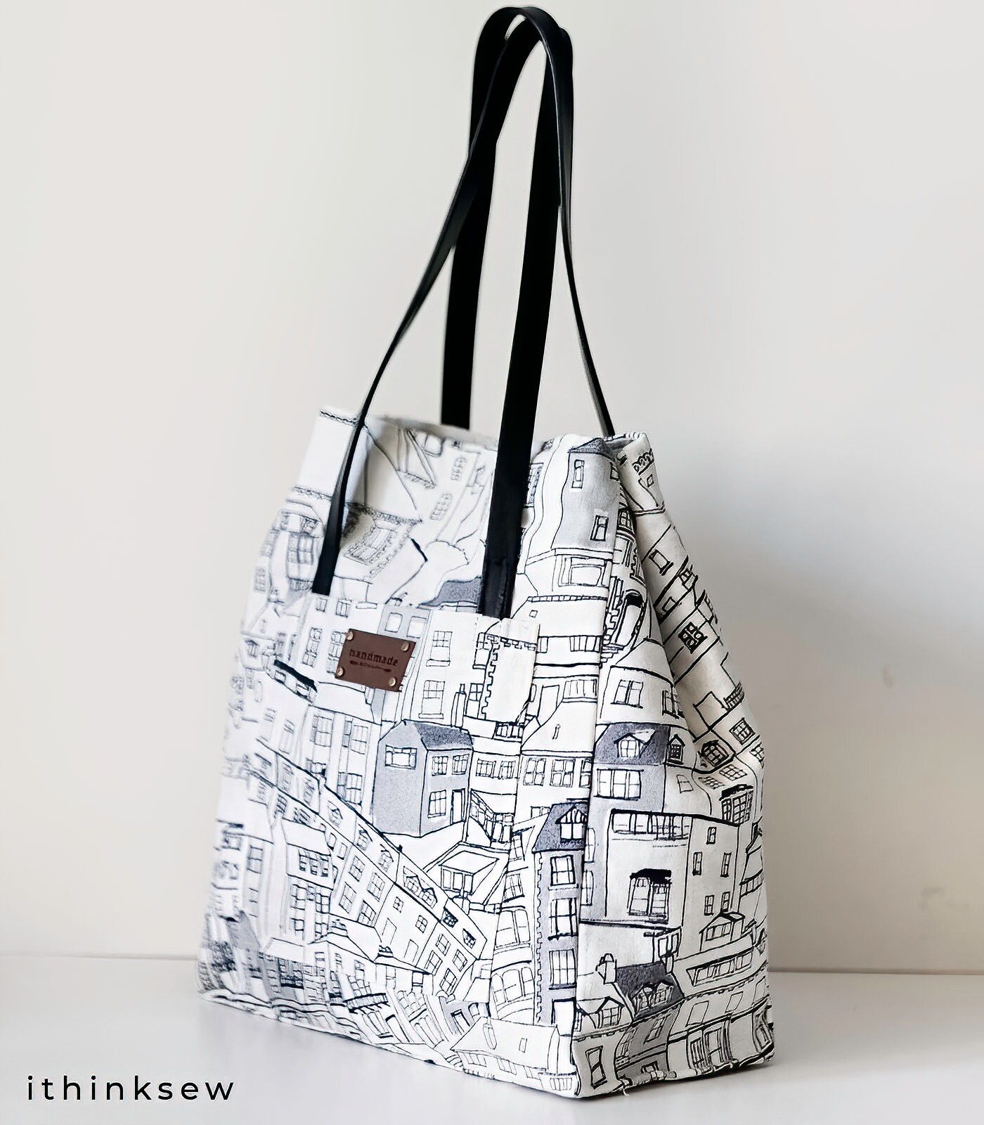 Mallory Snap on Tote Bag PDF Sewing Pattern, Easy Bag Pattern - Etsy ...