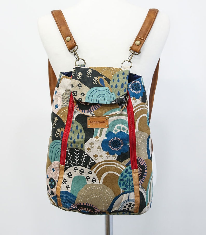 Domino Backpack PDF Sewing Pattern School Bag - Etsy