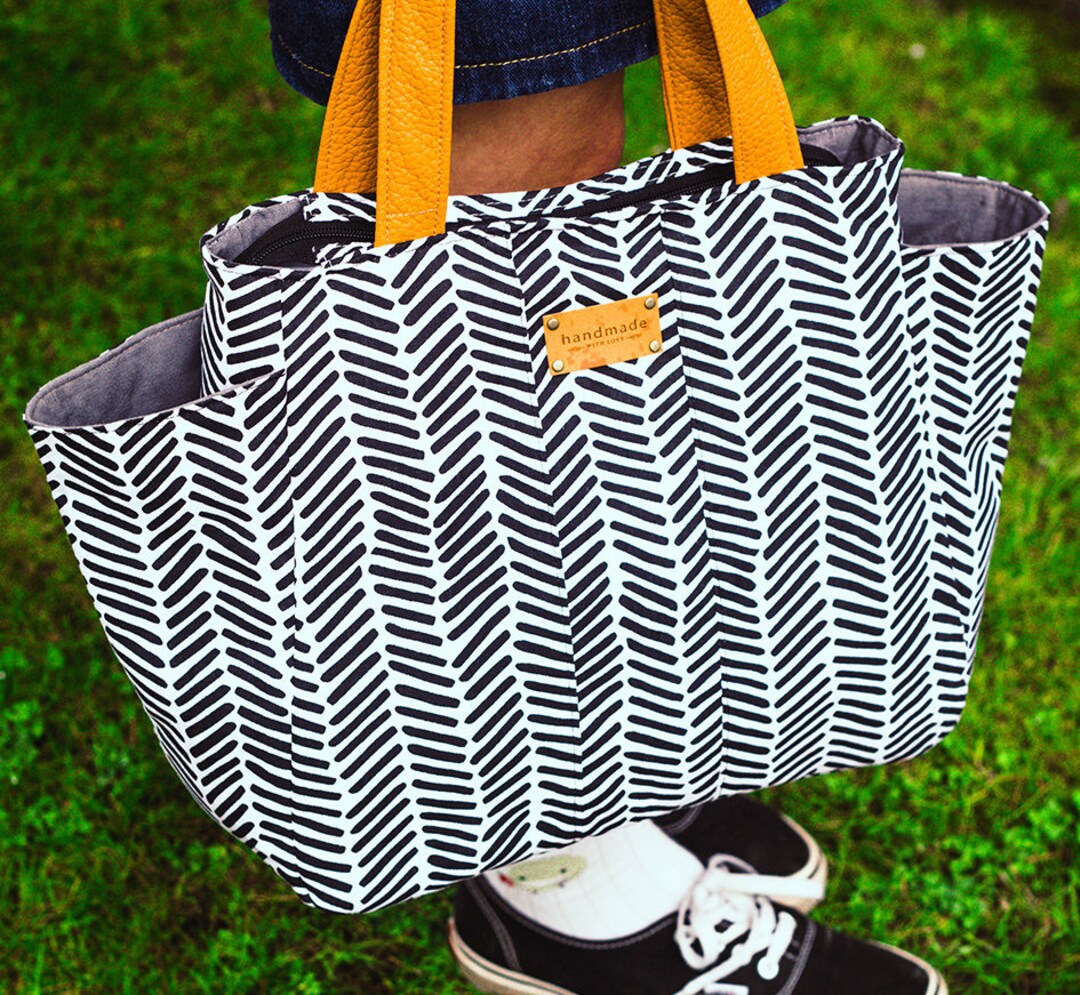 Noel Tote Bag PDF Sewing Pattern - 4 Sizes, Easy Bag Pattern, Travel ...