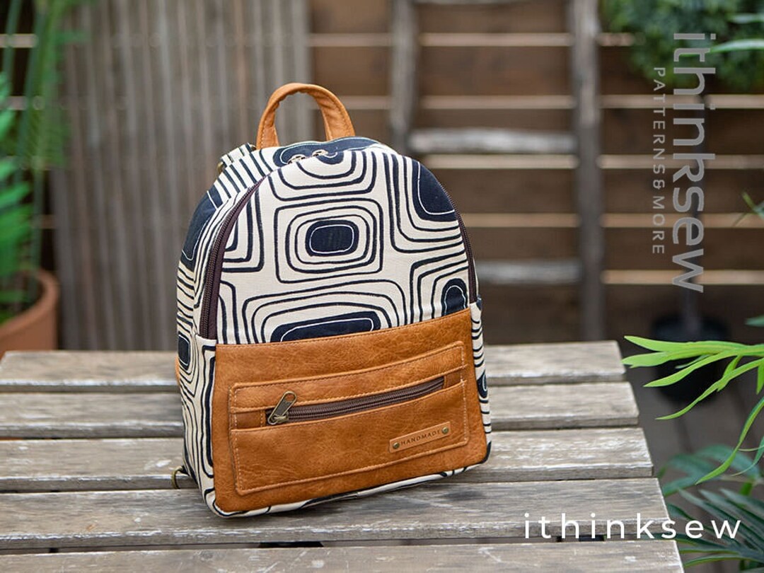 Avneet Mini Backpack PDF Sewing Pattern, Small Backpack - Etsy