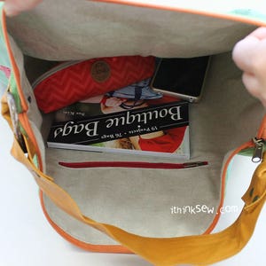 Elizabeth Zipper Bag PDF Sewing Pattern - Etsy