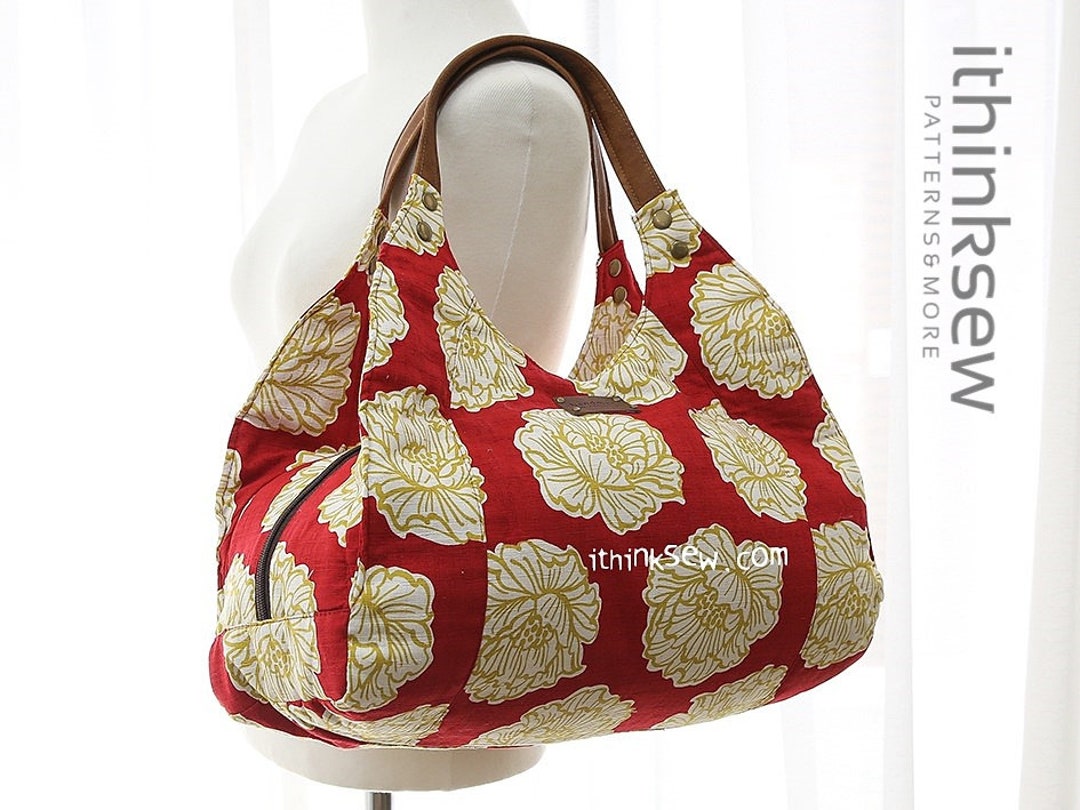 Charlene Bag PDF Sewing Pattern, Hobo Bag - Etsy