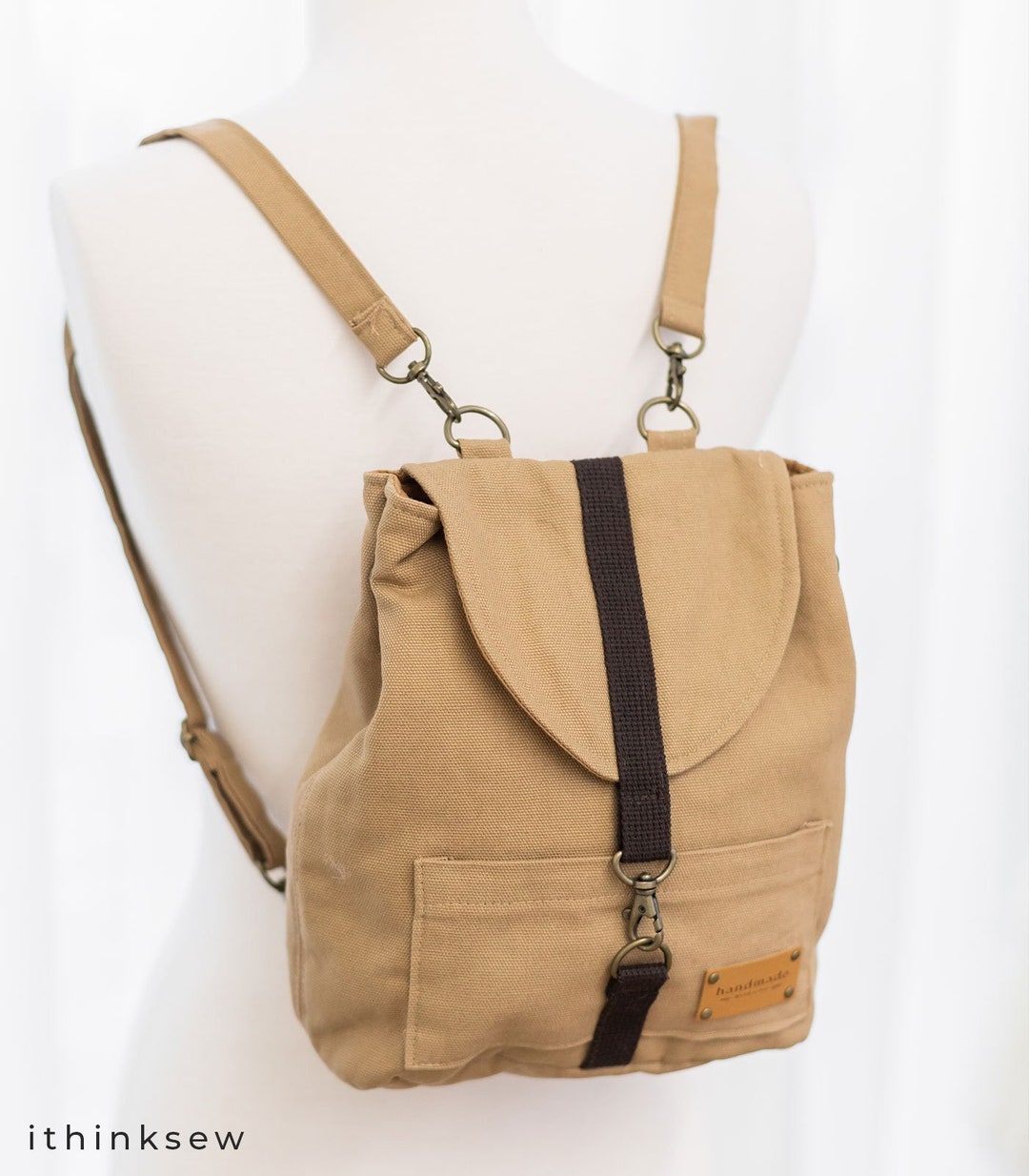 Zain Bucket Backpack PDF Sewing Pattern, Small Backpack - Etsy