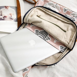 Trish Laptop Backpack PDF Sewing Pattern, School Backpack Pattern - Etsy