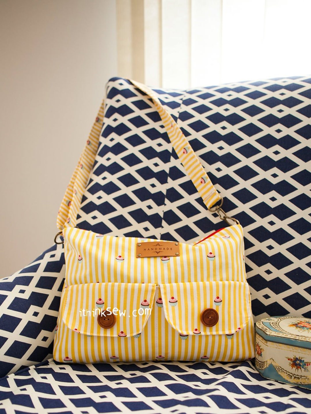 Sandra Bag PDF Sewing Pattern, Cross Bag Pattern, - Etsy