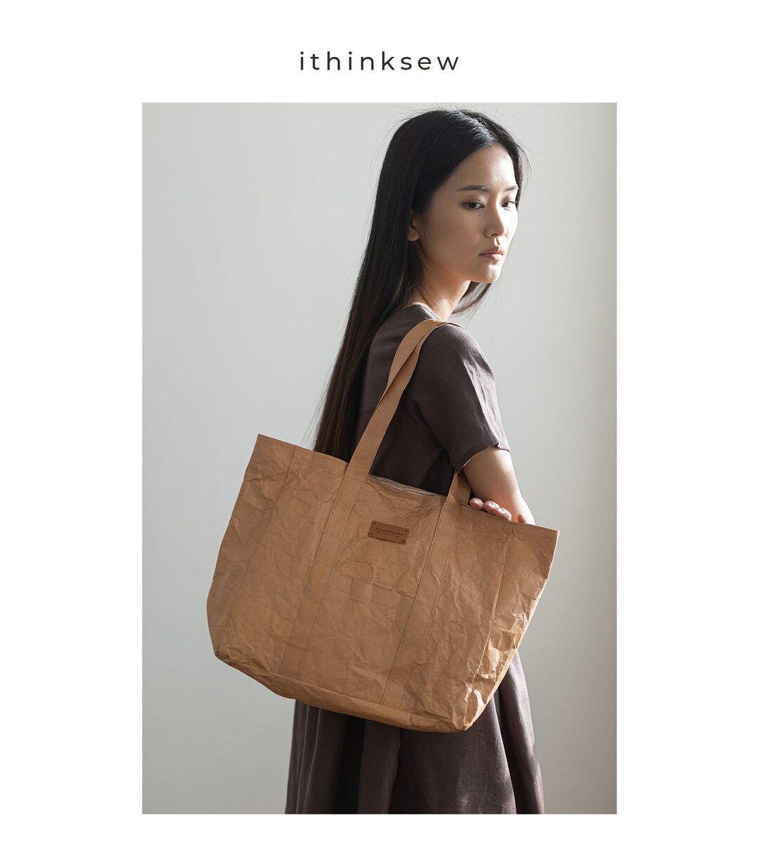 Kian Tote Bag PDF Sewing Pattern, Easy Bag Pattern, Paper Fabric Bag - Etsy