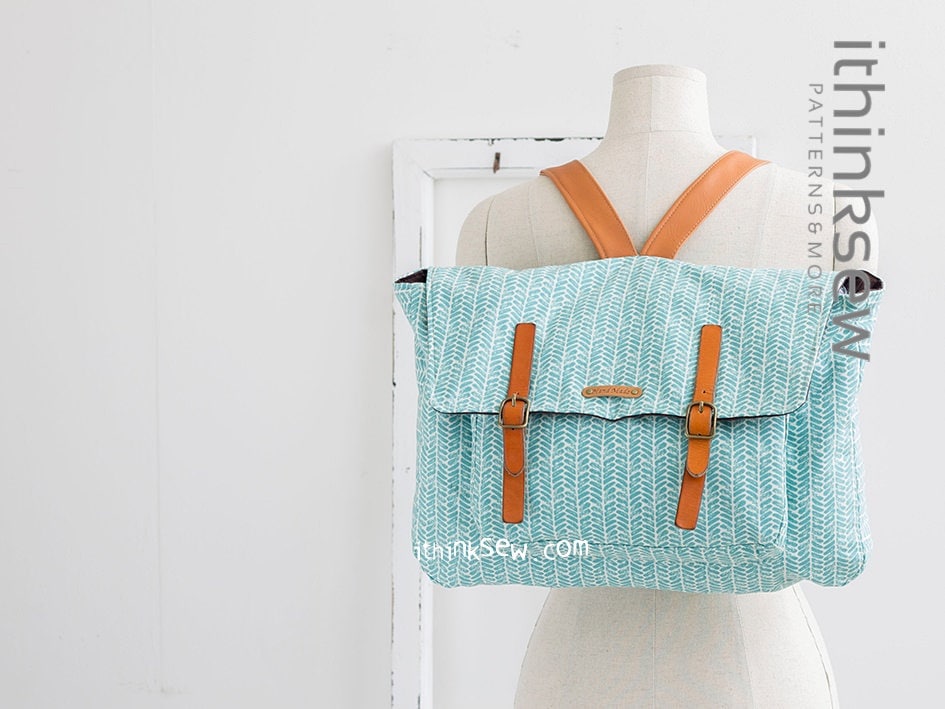 Natasha Backpack PDF Sewing Pattern Messenger Bag - Etsy