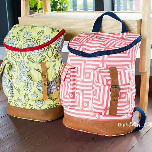 Troy Convertible Tote Backpack PDF Sewing Pattern Convertible - Etsy