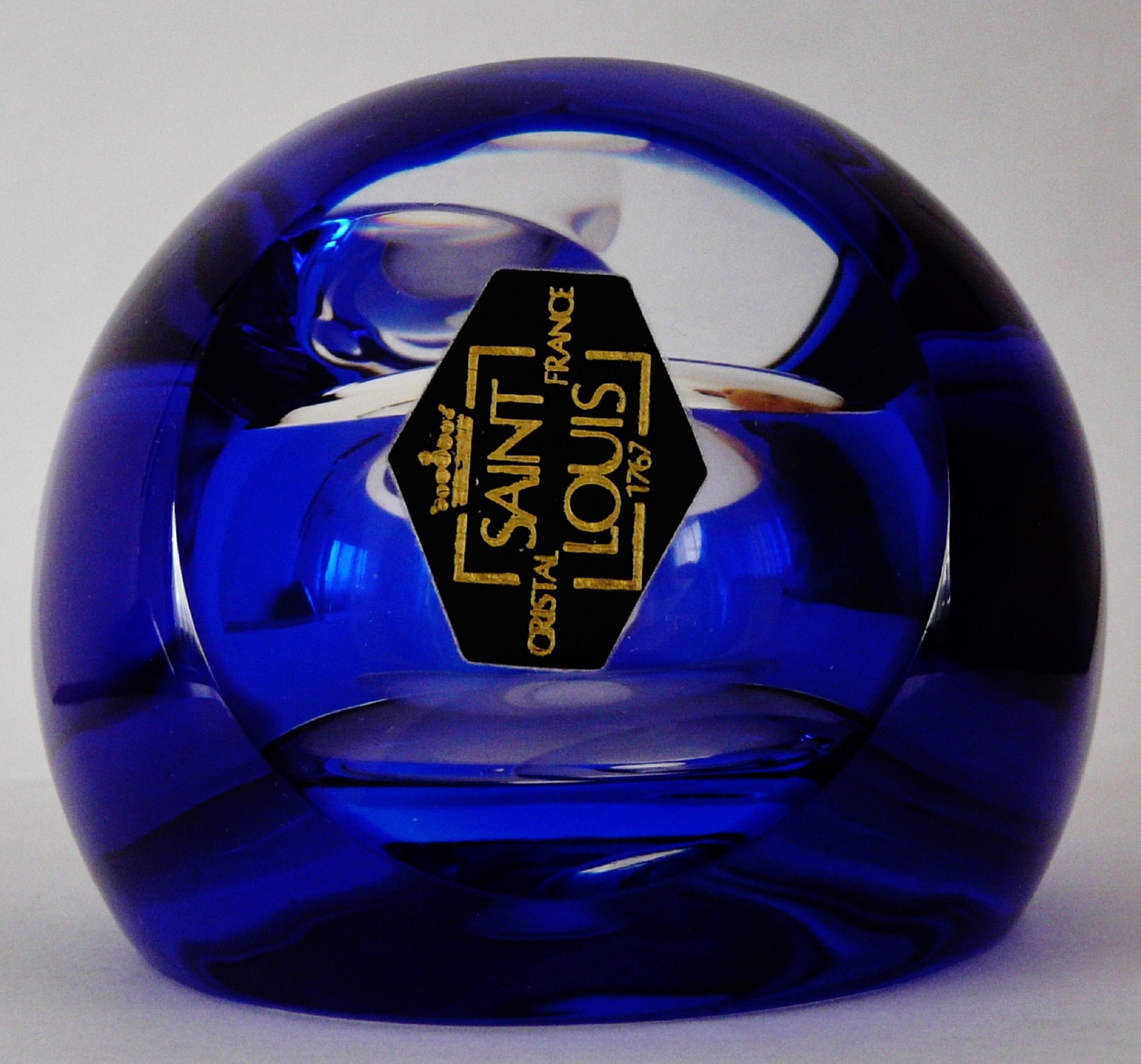 1992 Saint Louis Crystal Perfume Bottle Serge Manceau Design - Etsy