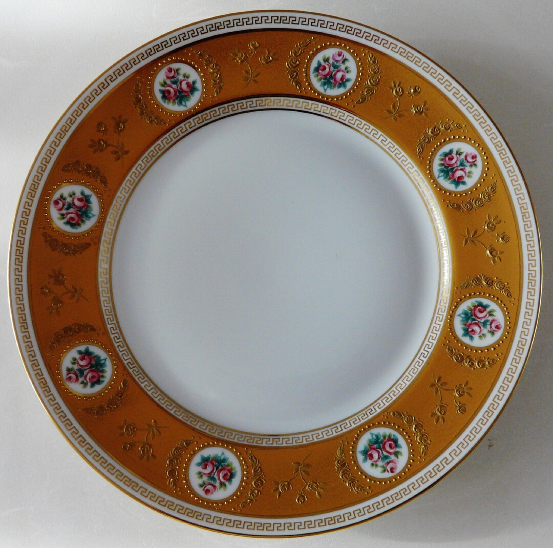 Raynaud Limoges Porcelain Duchess Pattern Plate - Etsy Canada