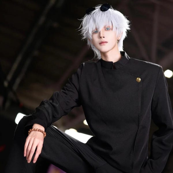 Satoru Gojo Cosplay Costume - Etsy