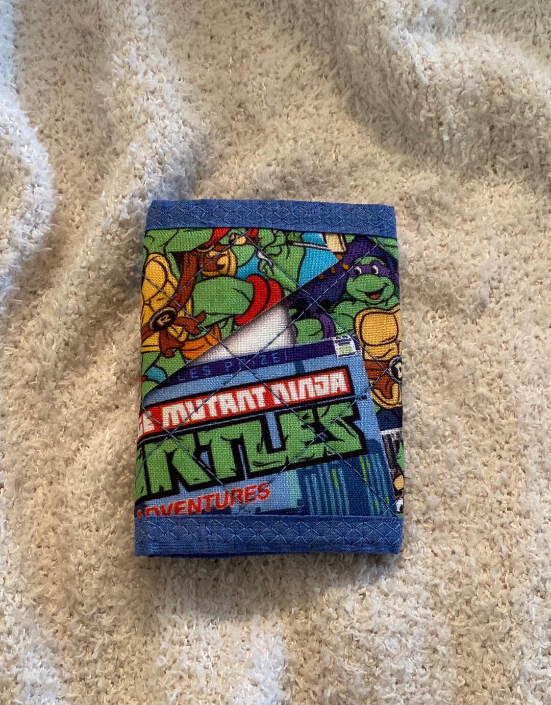 Personalized Ninja Turtles Wallet: Handmade Trifold Kids Wallet - Etsy