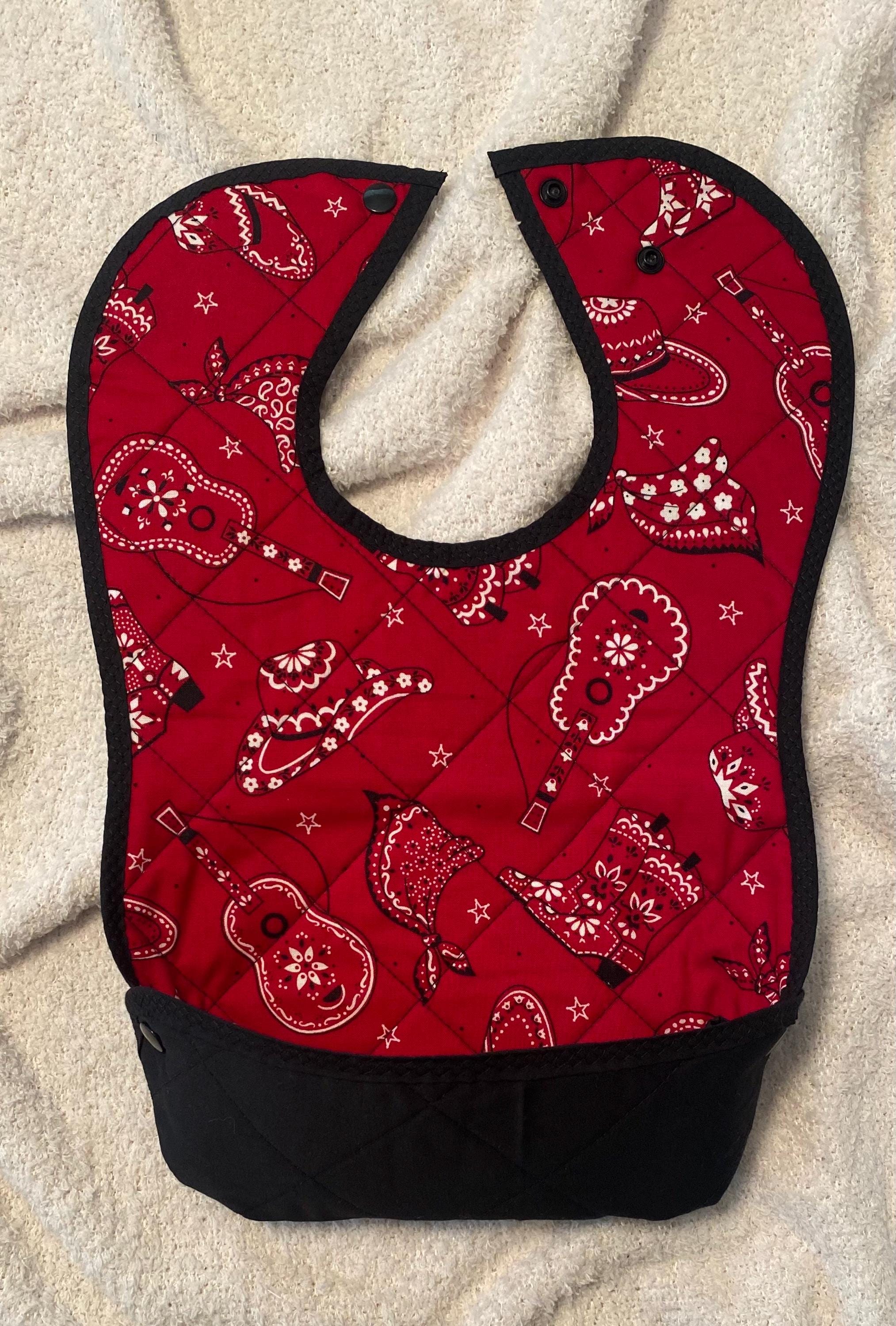 Crumb Catcher Baby Bibs, Western Cowboy , Western Bandanna Bibs, Cowboy ...