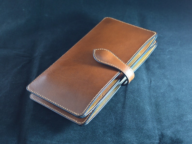 Leather case for two phones double case two phones case two | Etsy