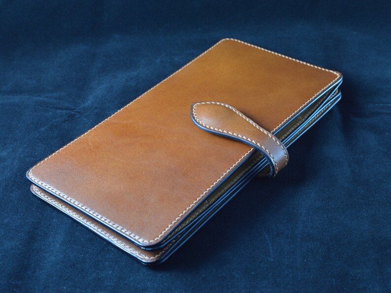 Leather case for two phones double case two phones case two | Etsy