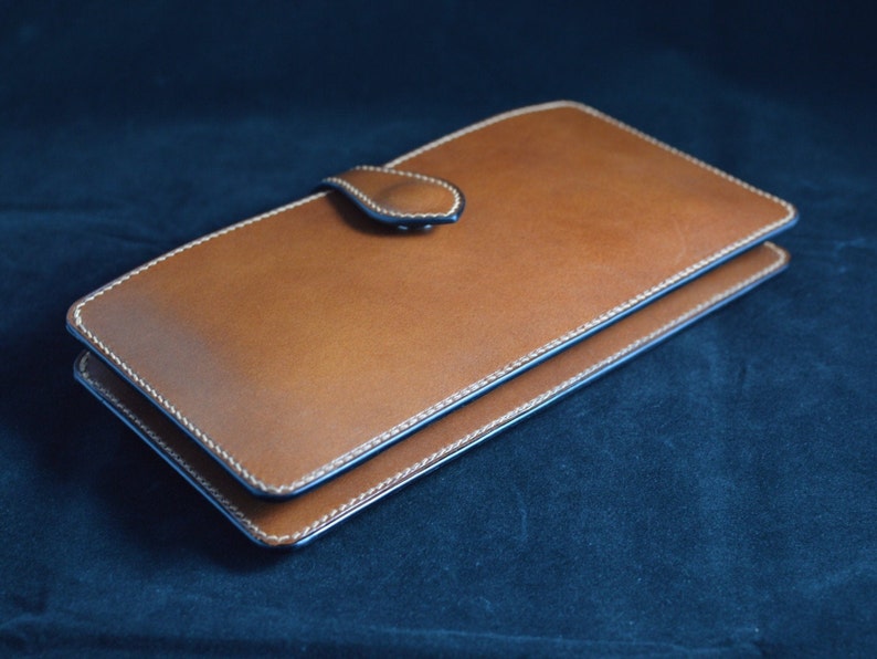 Leather case for two phones double case two phones case two | Etsy