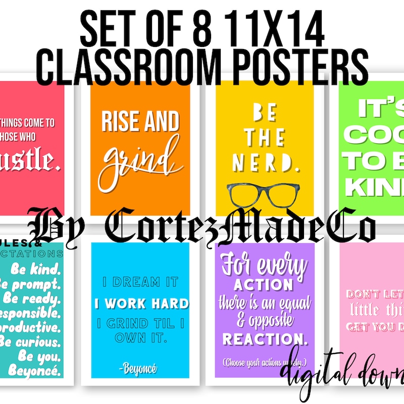 Classroom Quotes - Etsy