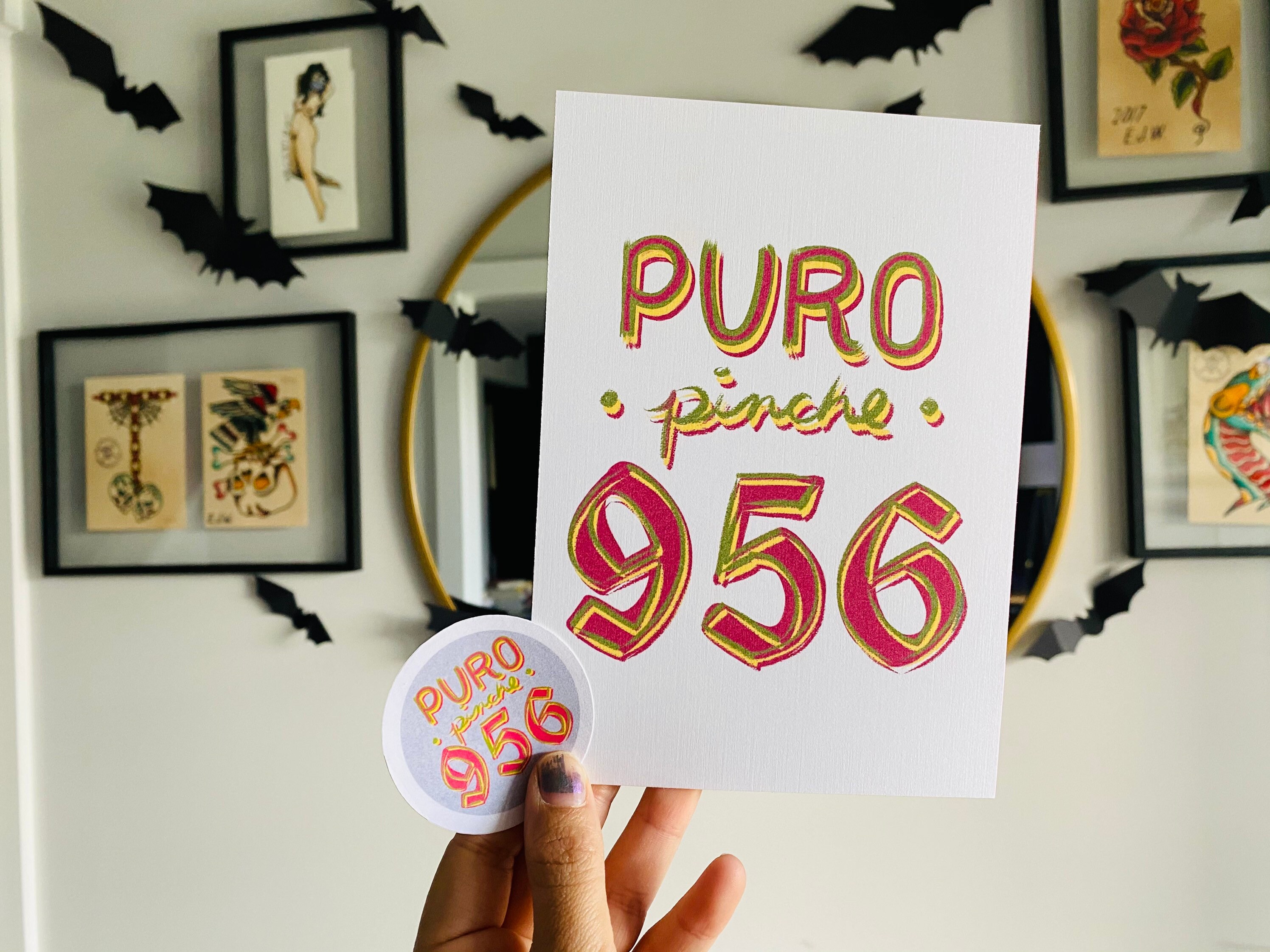PURO PINCHE 956 Print | Río Grand Valley | Wall Art | Home Decor | Dorm ...