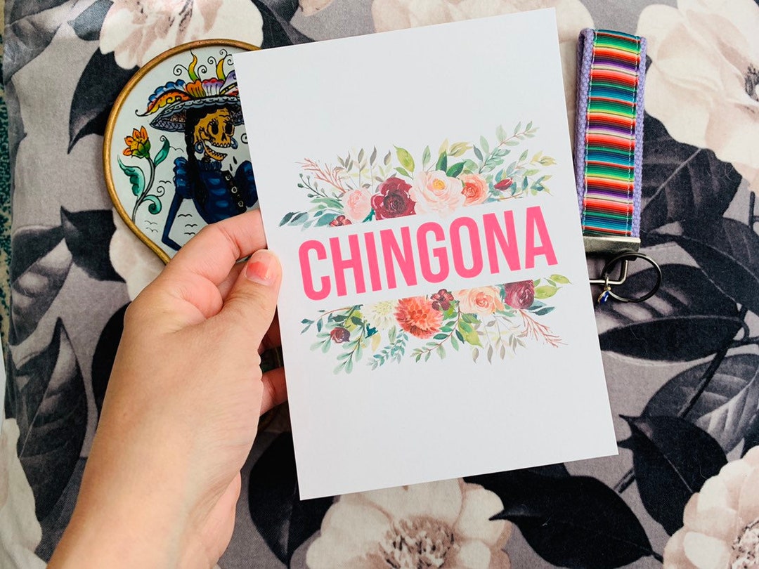 CHINGONA | Mother's Day Greeting Card Print | Card | Wall Art | Home ...
