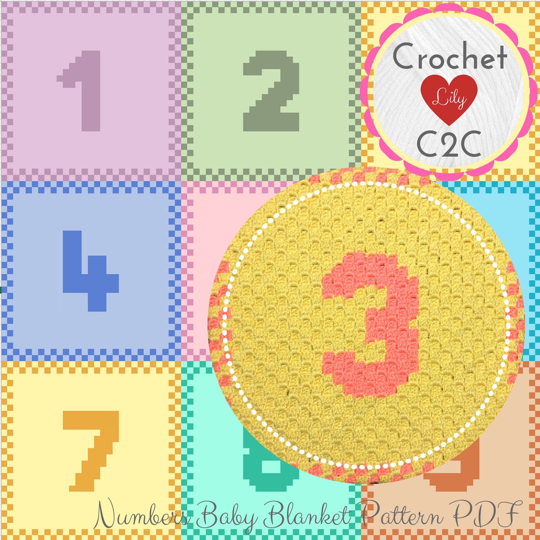 Numbers Baby Blanket Crochet Pattern at Margaret Steen blog