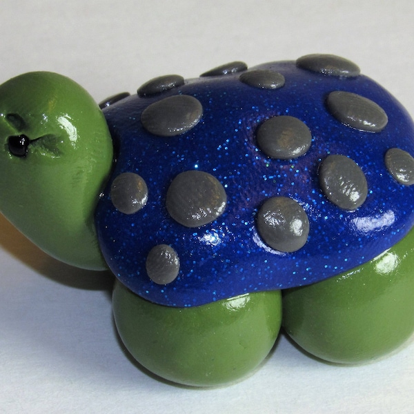 Polymer Clay Turtle Sculpture - Etsy