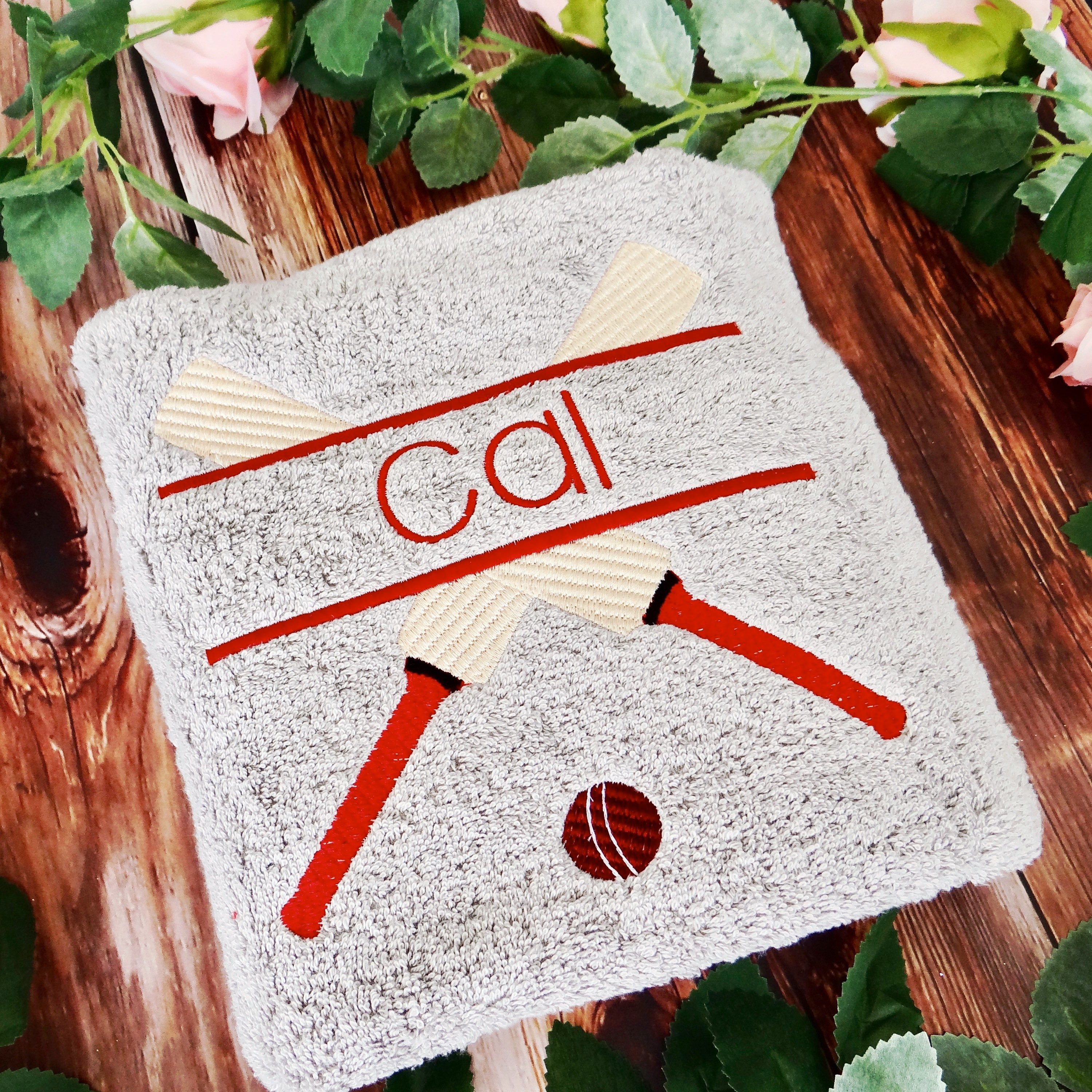 Personalised Towels - Personalised Cricket Towels sold by Ruddy Pauper ...