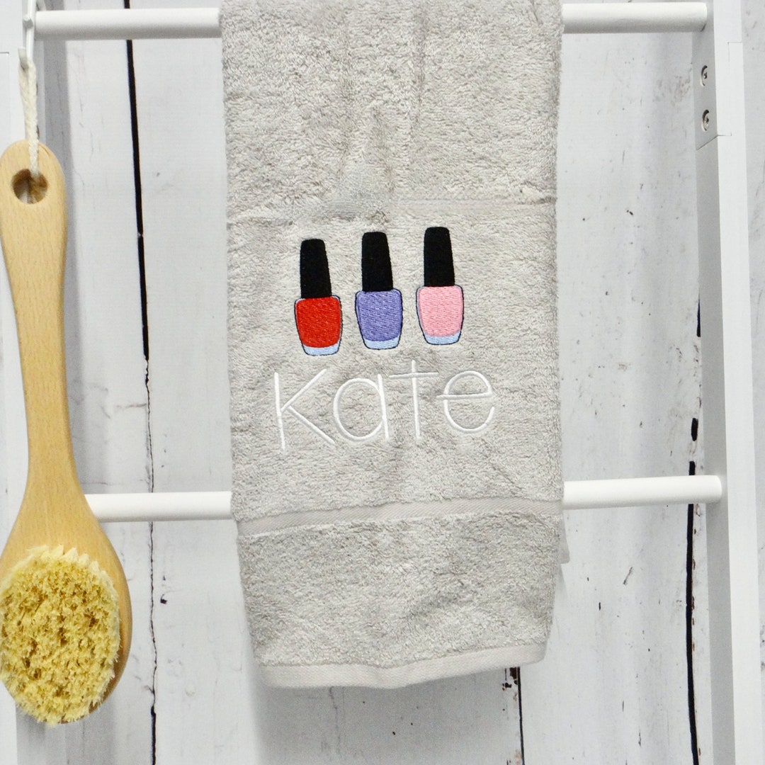 Personalised Makeup Towel / Embroidered Makeup Towel / Personalized ...