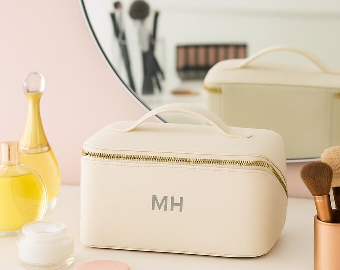 Monkeys Makeup Bag, 8.5 X 6.5 X 2.5 Inches, Zipper Closure, Wipeable ...