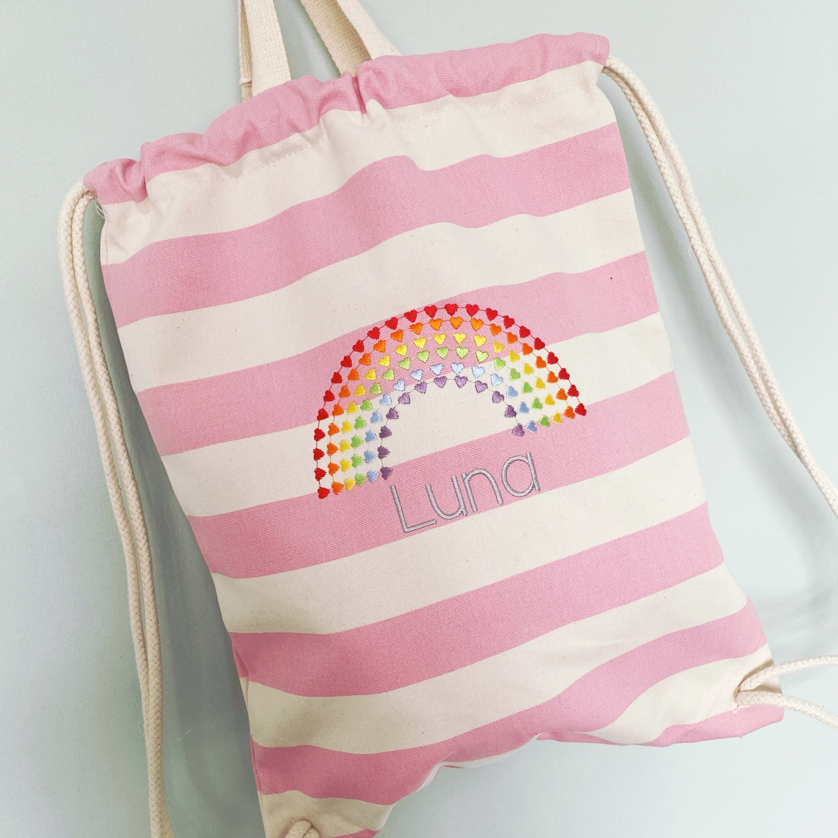 Childrens Sports Bag Kids PE Bags Girls Draw String Bag - Etsy UK