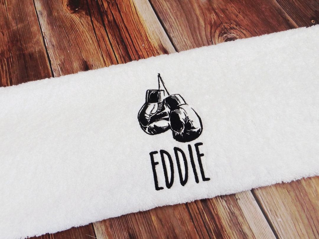 Personalised Boxing Towel - Boxing Gift - Gym Towels - Boxer Towel ...