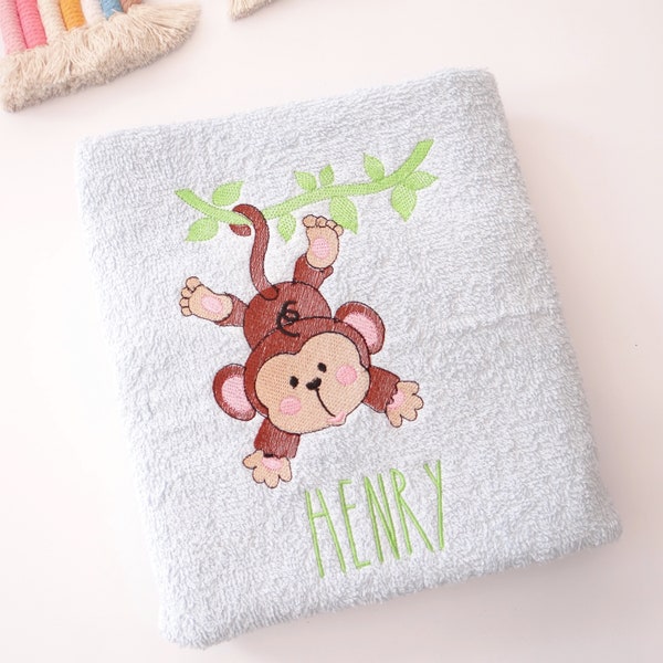 Monkey Towel - Etsy