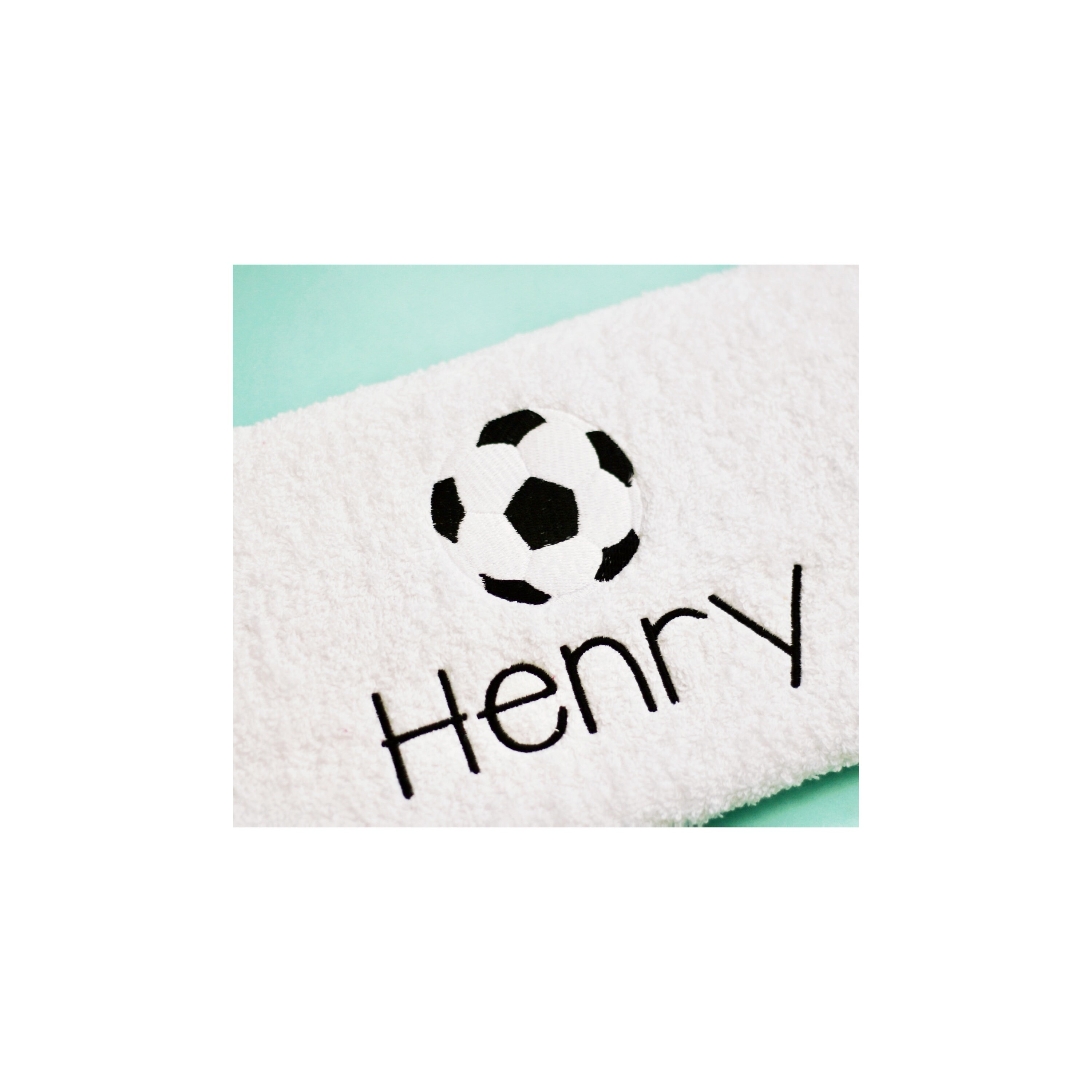 Personalised Football Towel - Football Towel - Football Towel sold by ...