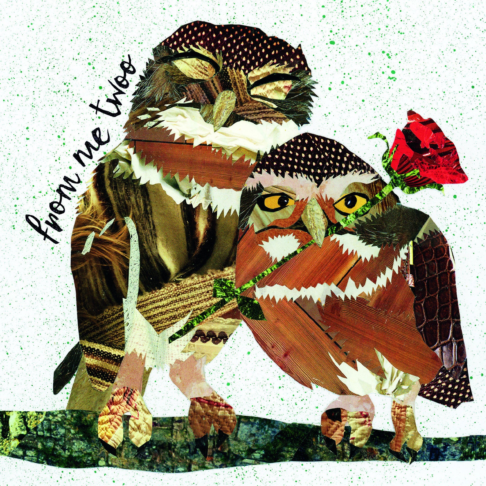 From Me Twoo Romance Card Anniversary Birthday Card - Etsy