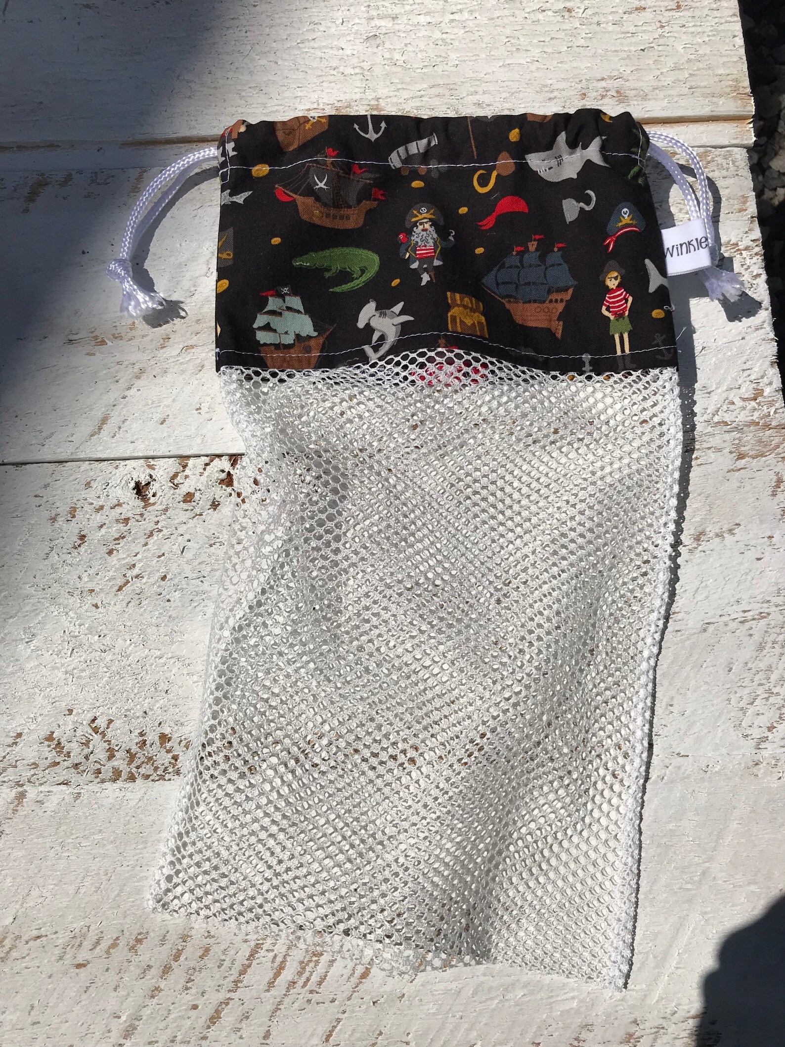 Sea Shell Collecting Bag, Drawstring Sea Shell Bag, Beach Tote for Sea ...