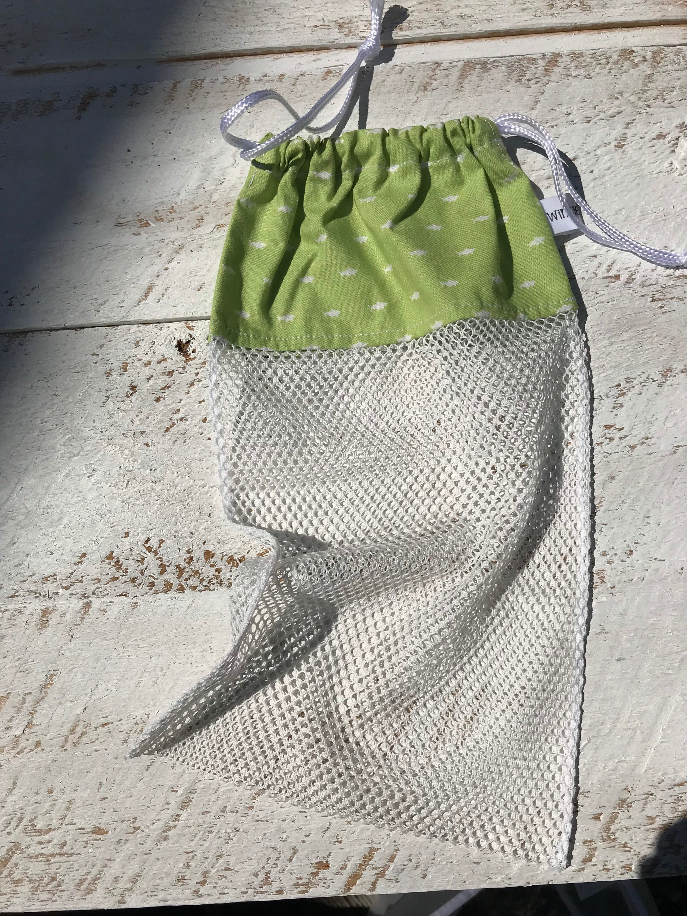 Sea Shell Collecting Bag, Drawstring Sea Shell Bag, Beach Tote for Sea ...