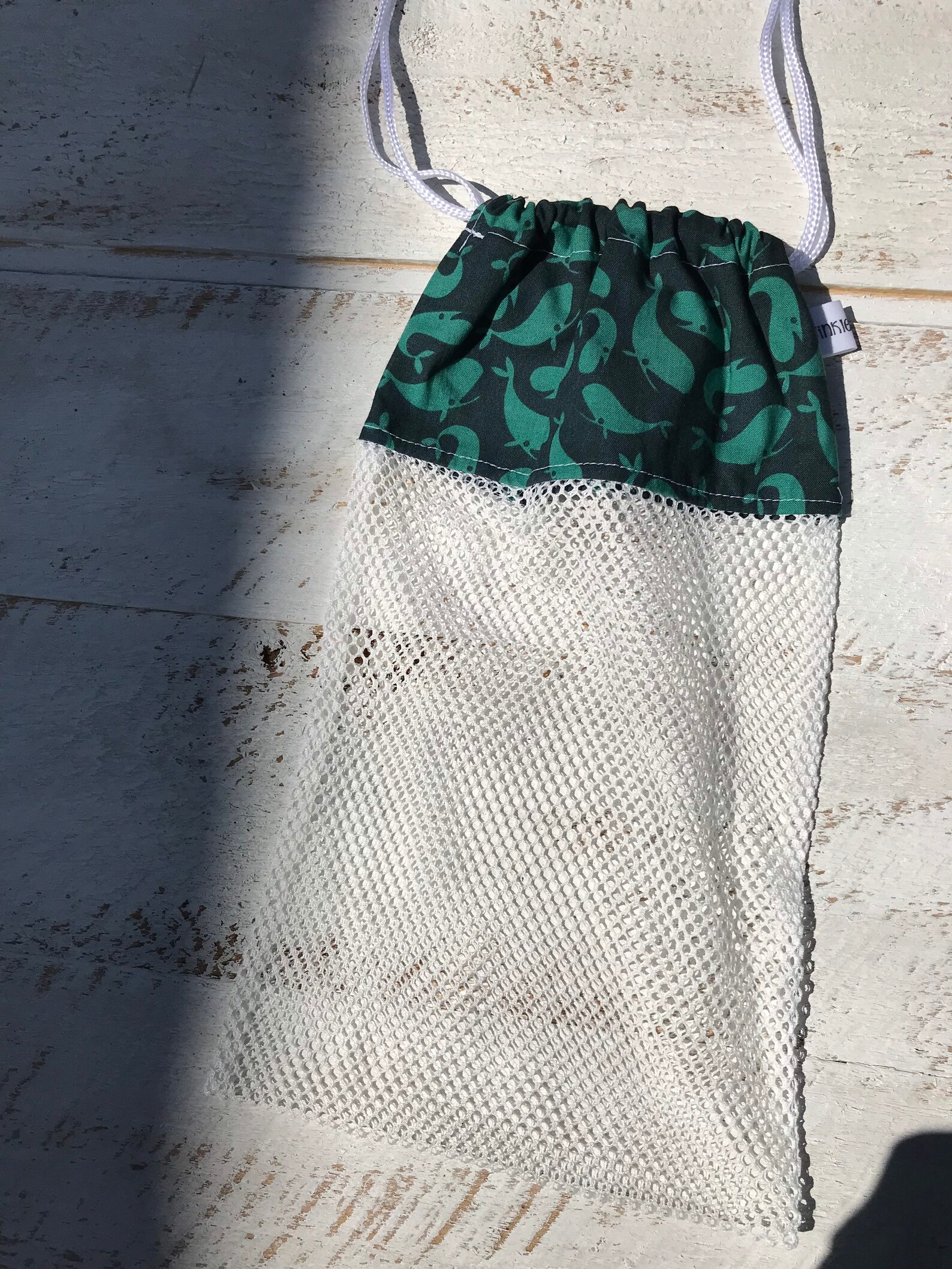 Sea Shell Collecting Bag, Drawstring Sea Shell Bag, Beach Tote for Sea ...