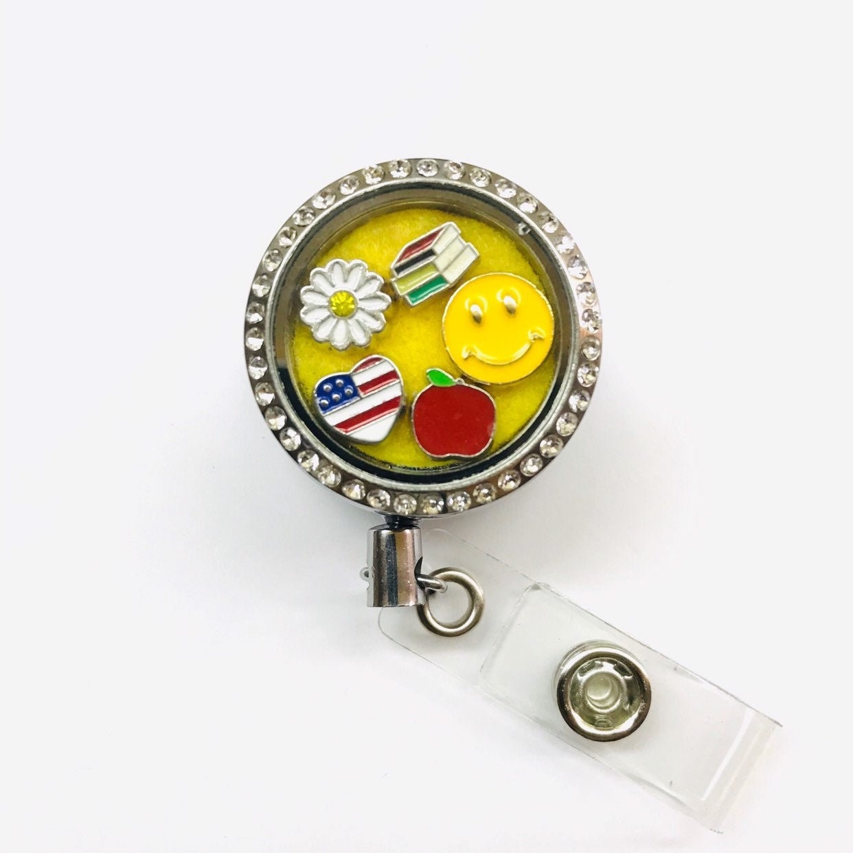 Empty Black Screw Top Floating Locket Holders Charm Locket - Etsy