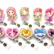 SALE 1 Pc Cute Floating Glitter Cartoon Character - Etsy