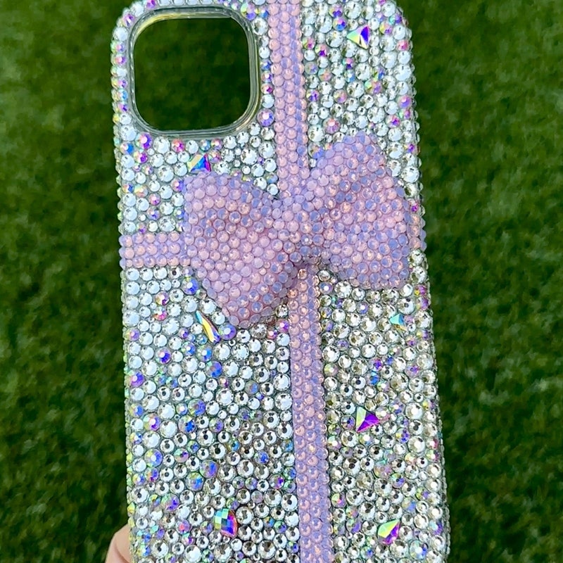 Glass Mirror Phone Case Etsy