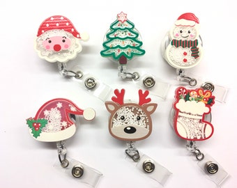 SALE Cute Cartoon Character Retractable ID Badge Reel ID - Etsy