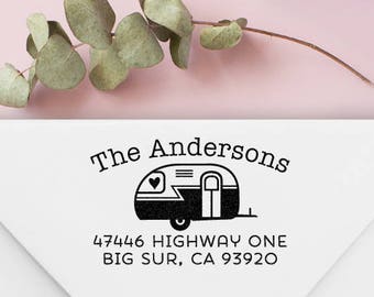 Cute Address Stamp - Etsy