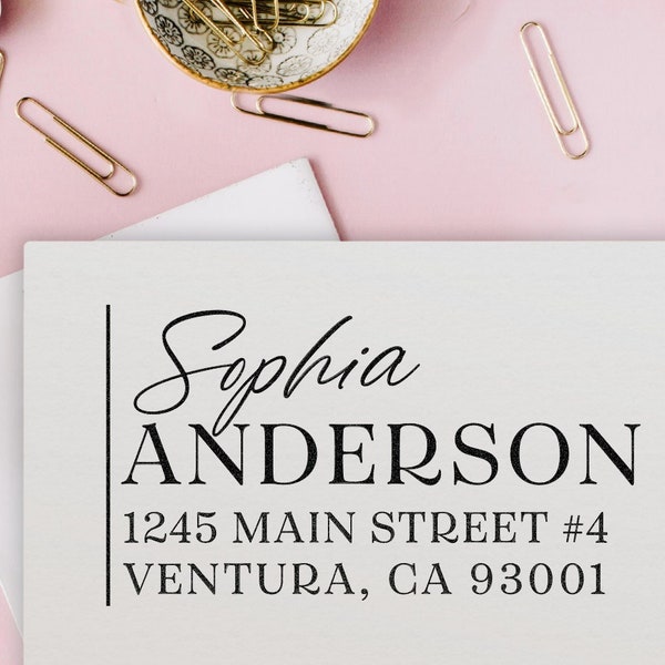 Cute Address Stamp - Etsy